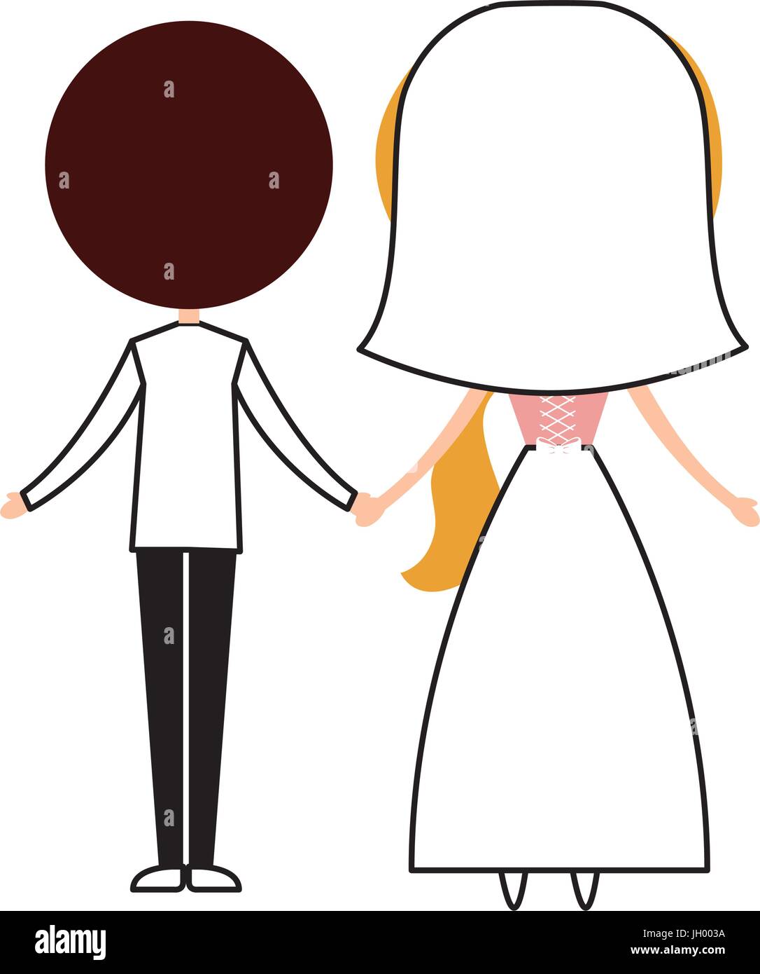 Married couple avatar characters Stock Vector Image & Art - Alamy