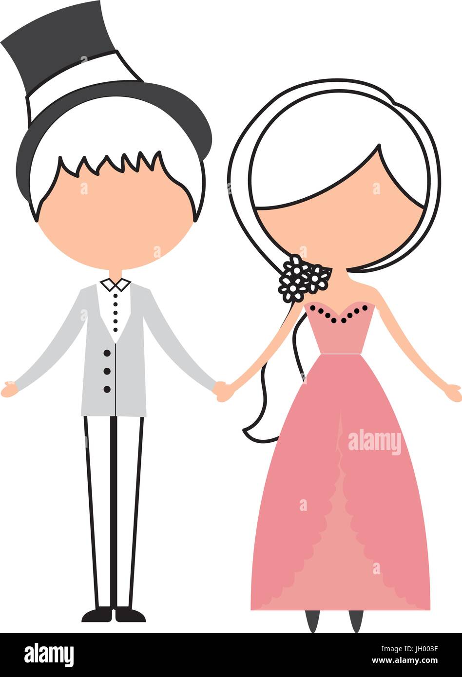Married couple avatar characters Stock Vector Image & Art - Alamy