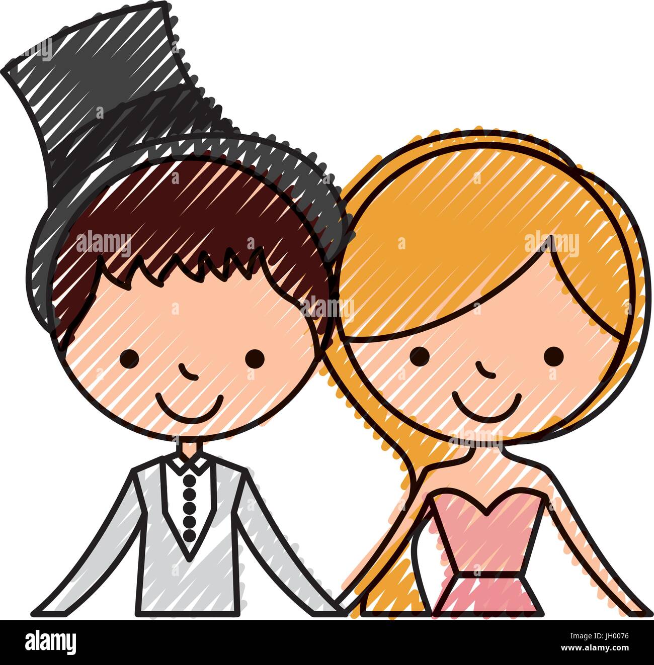 Married couple avatar characters Stock Vector Image & Art - Alamy