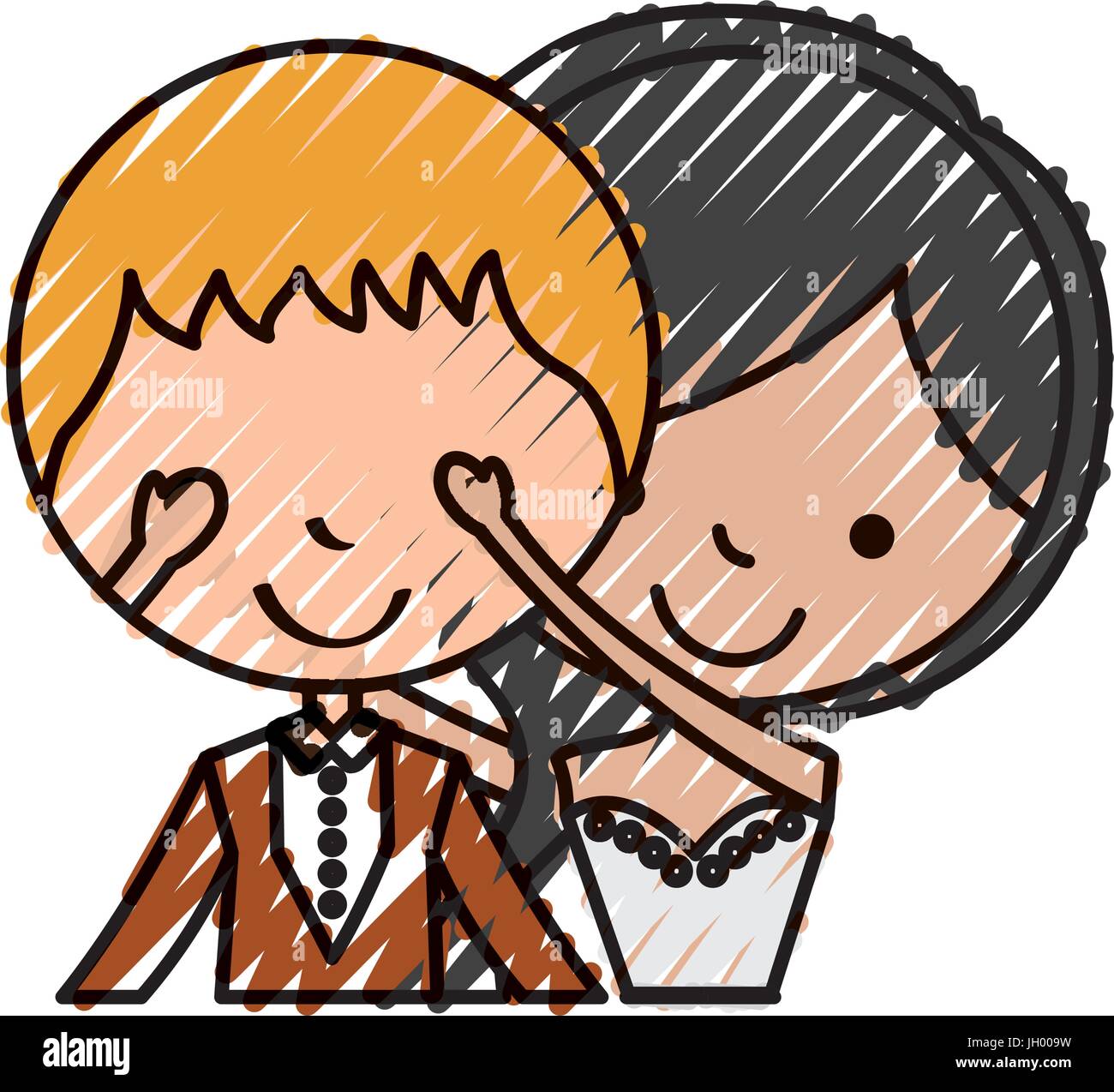 Married couple avatar characters Stock Vector Image & Art - Alamy