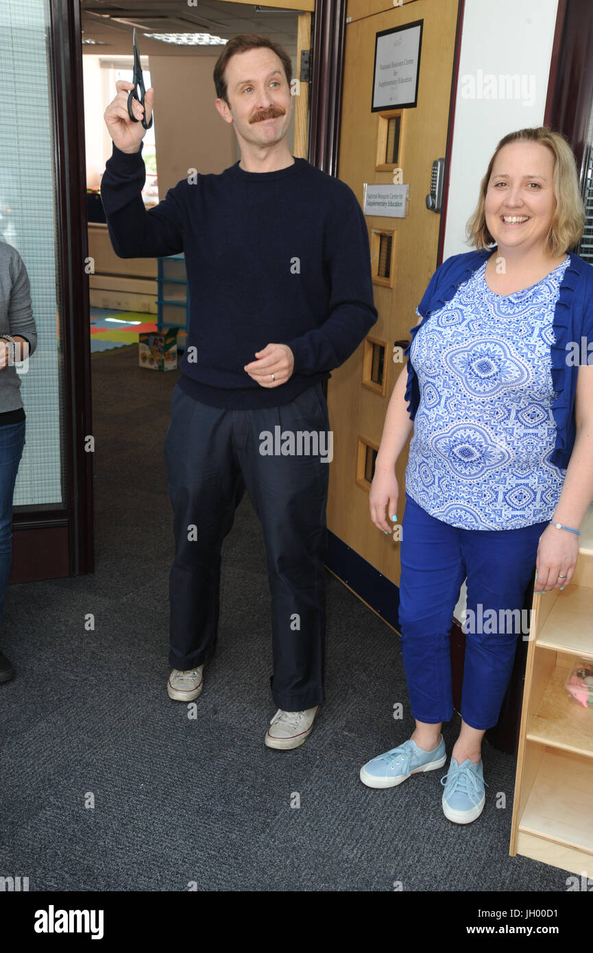 Tim Downie opens organisation's new London centre helping families and ...