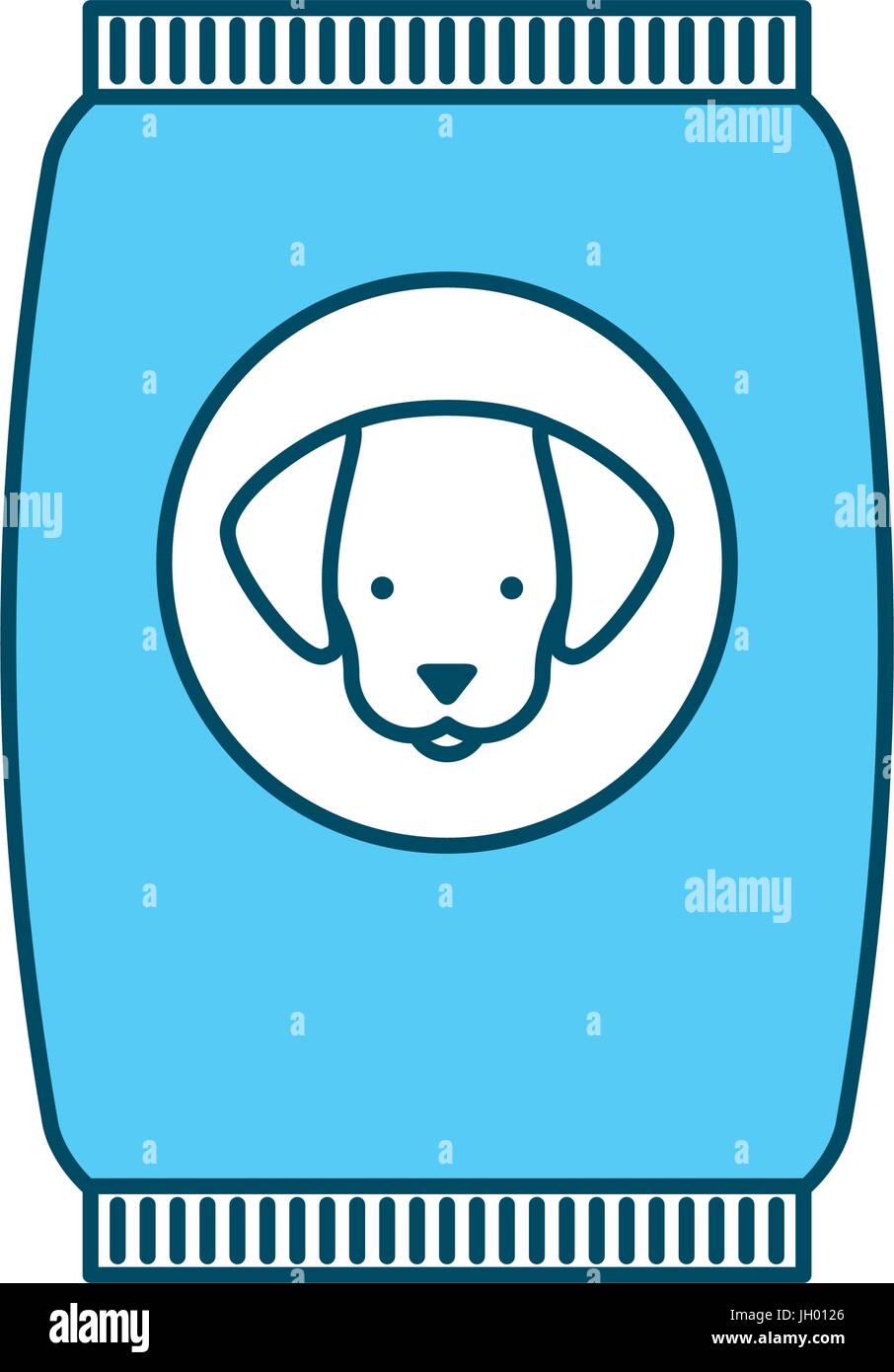 Mascot food bag icon Stock Vector Images - Alamy