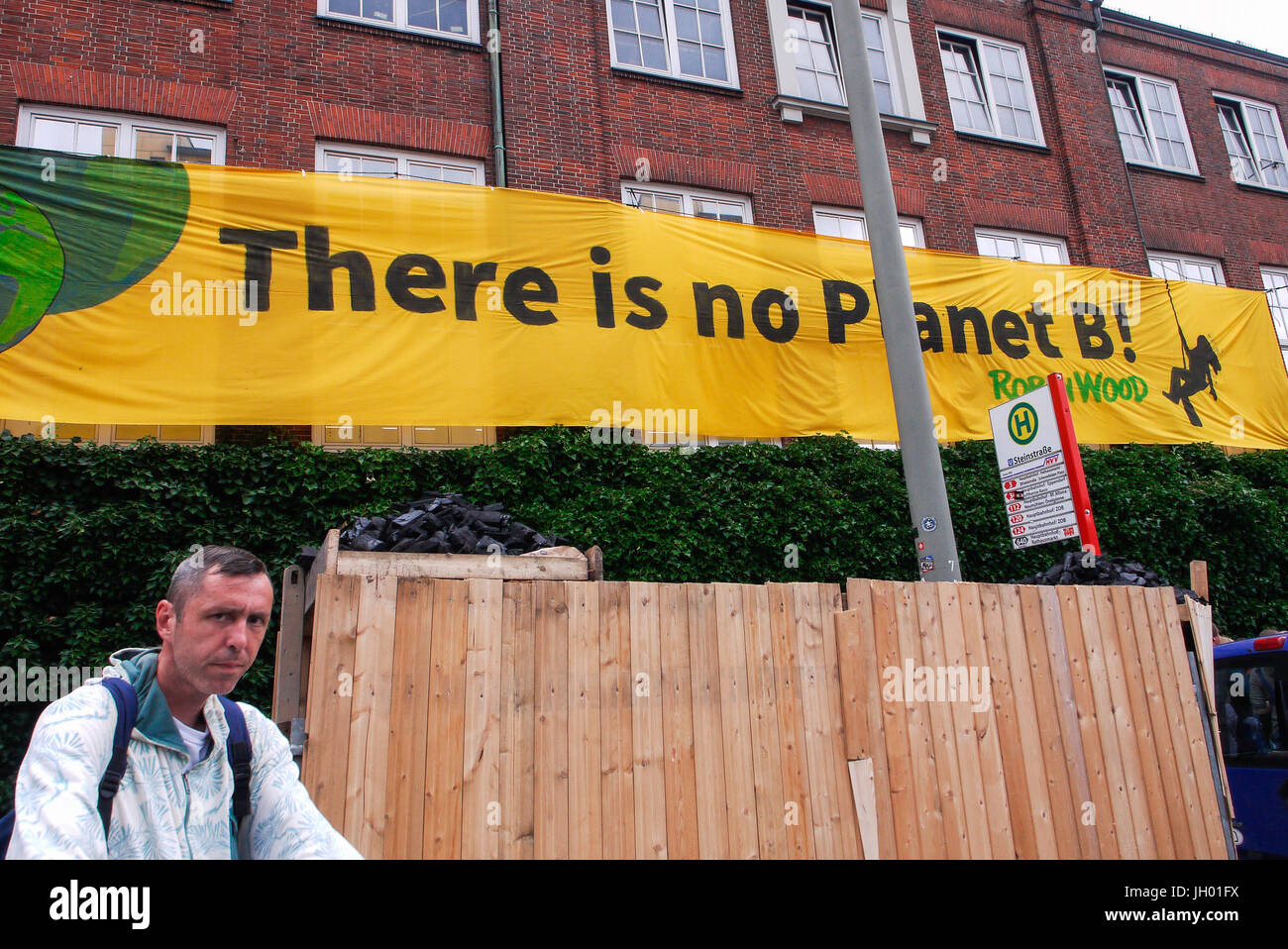 Massive International Demonstration protest G20 Summit, in Hamburg ...
