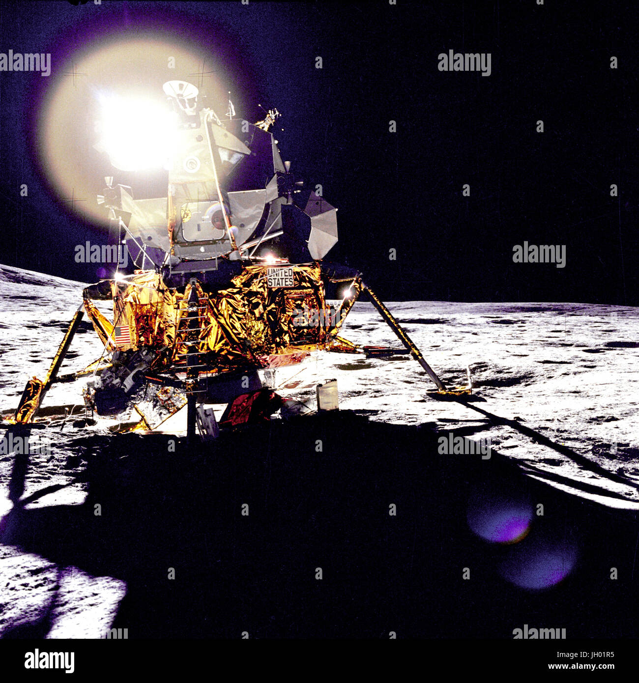 Antares" on the Frau Mauro Highlands.Full Description.A front view of ...