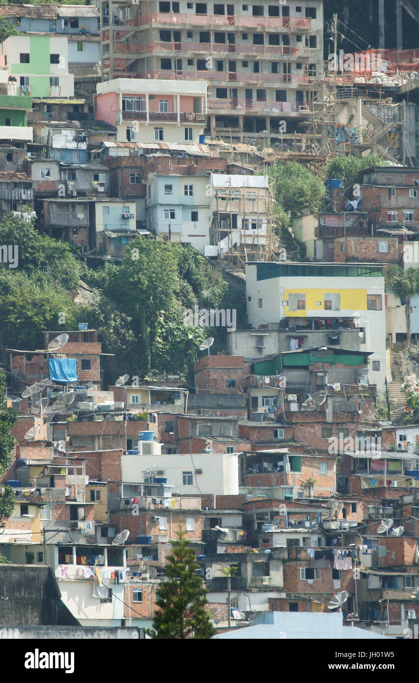 Slum, Rio de Janeiro, Brazil Stock Photo - Alamy