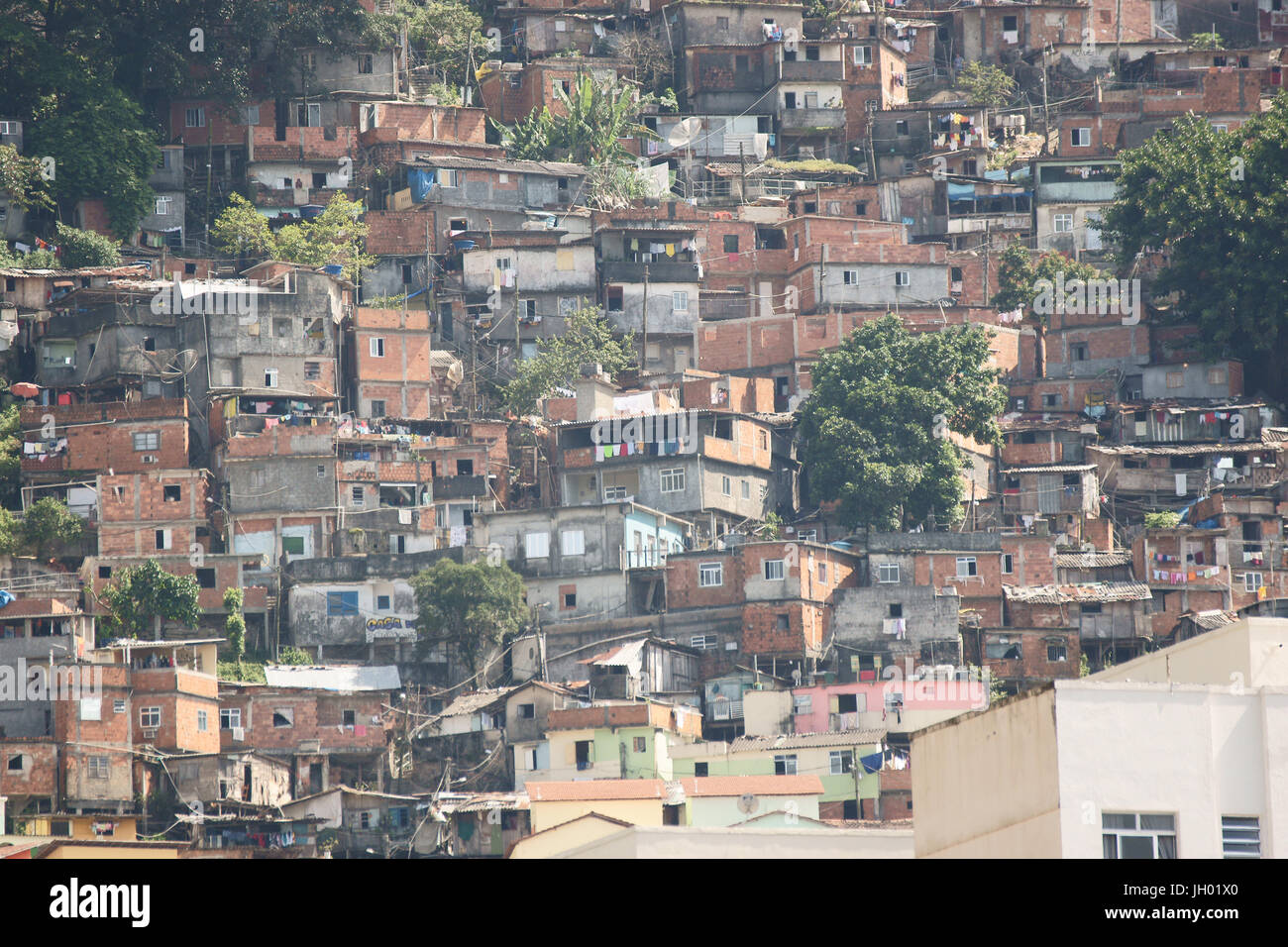 Slum, Rio de Janeiro, Brazil Stock Photo - Alamy