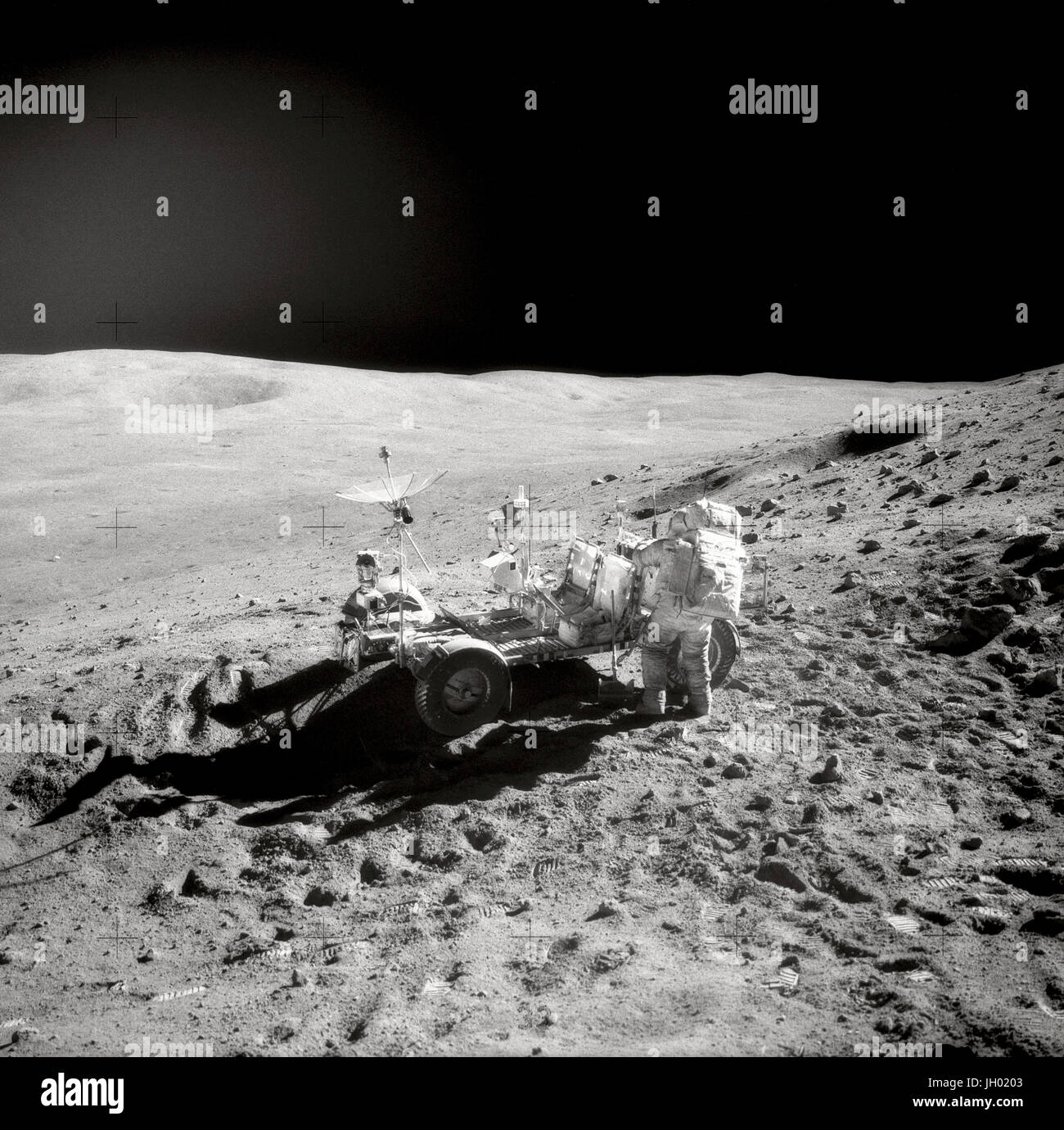 Astronaut John W. Young, Commander of the Apollo 16 mission, replaces ...