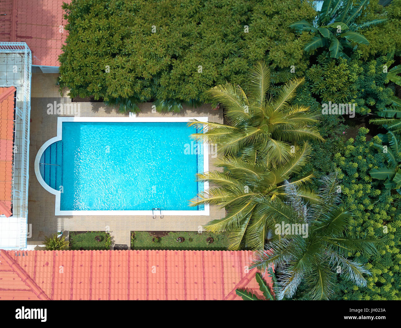 Garden design aerial view hi-res stock photography and images - Alamy