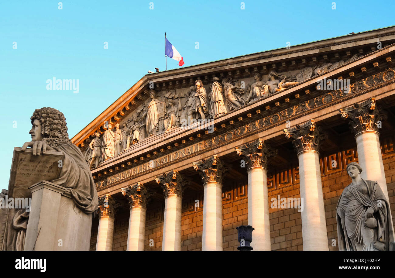 The French national Assembly , Paris, France Stock Photo - Alamy