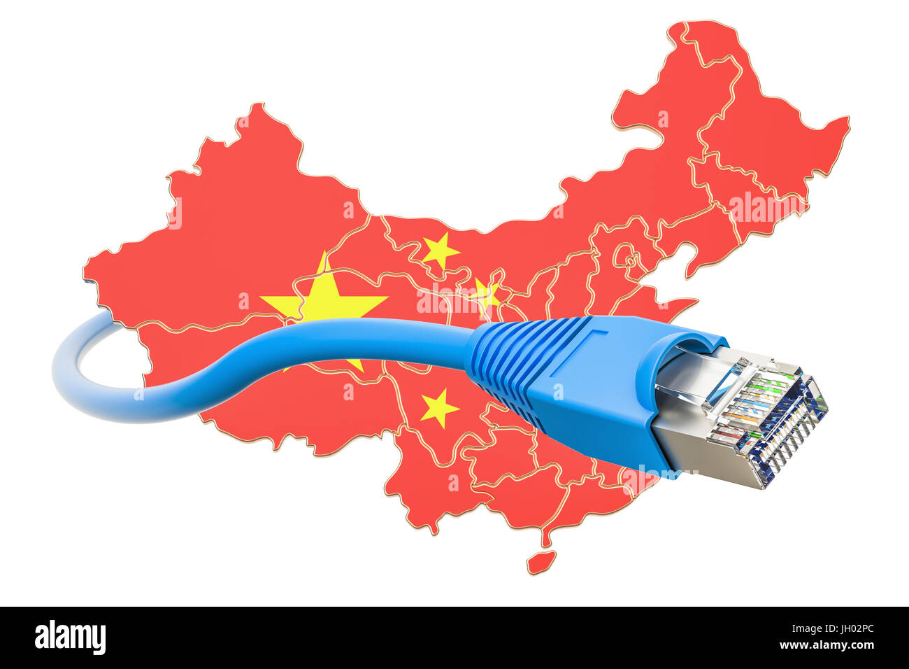 Ethernet cable chinese flag hi-res stock photography and images - Alamy