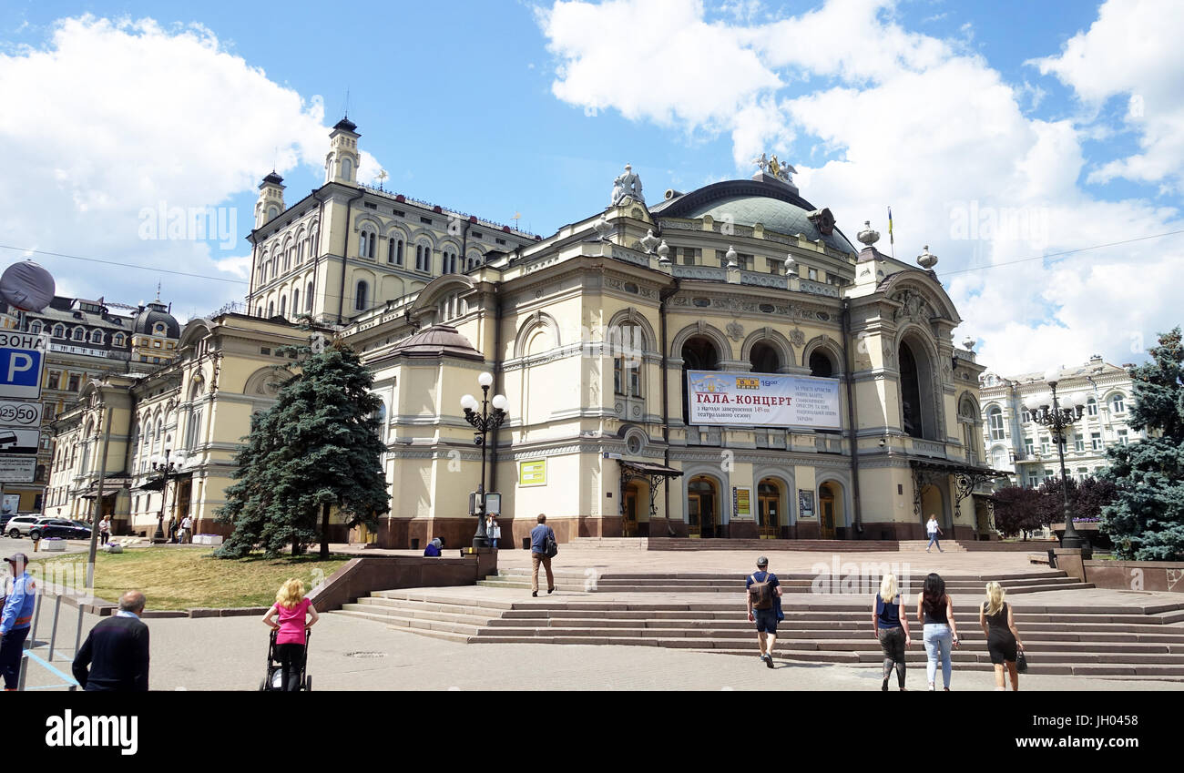 Opera House Kiev, Ukraine Stock Photo - Alamy