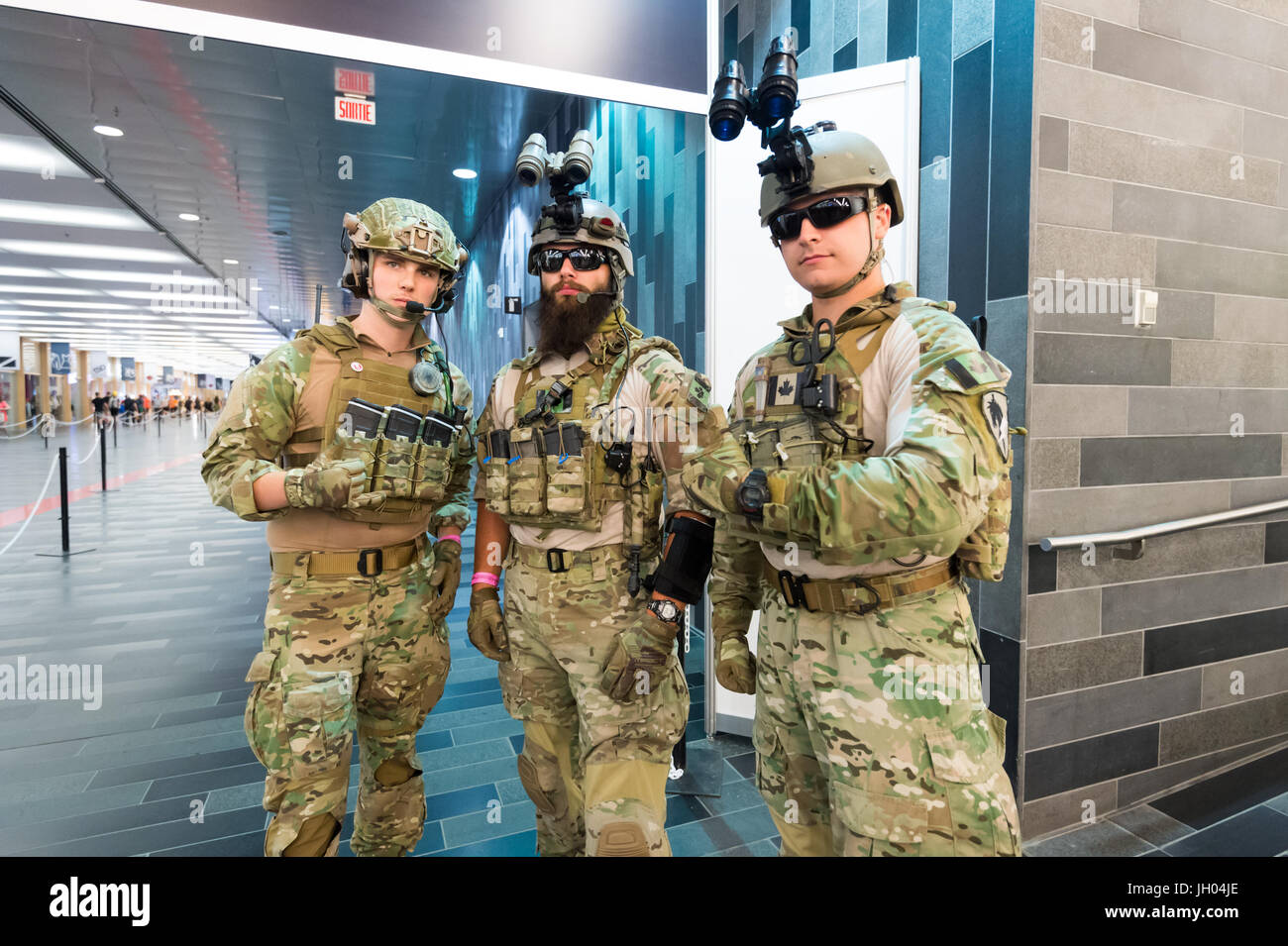 Comic con montreal hi-res stock photography and images - Alamy