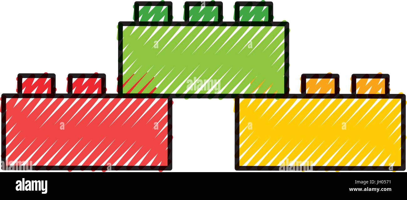 toy blocks structure icon Stock Vector Image & Art - Alamy