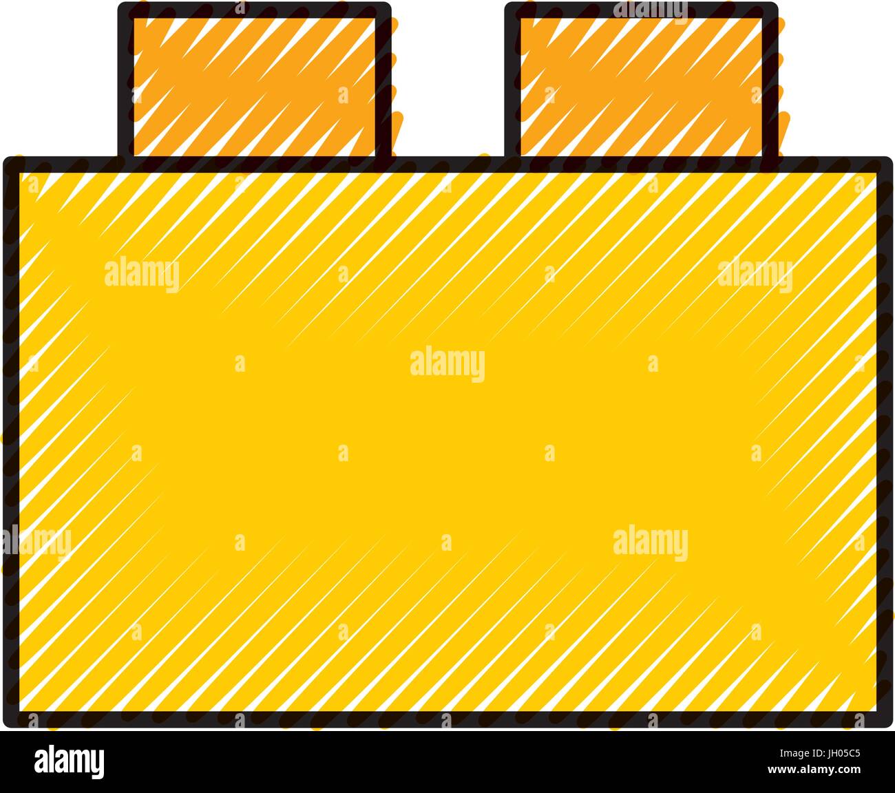 Children building tower blocks Stock Vector Images - Alamy