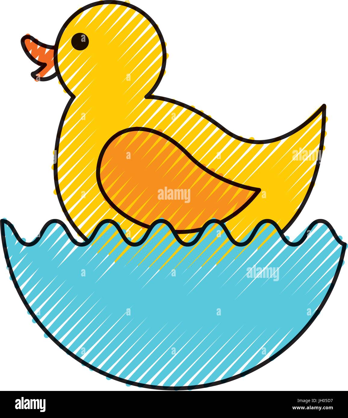 rubber duck toy icon Stock Vector Image & Art - Alamy