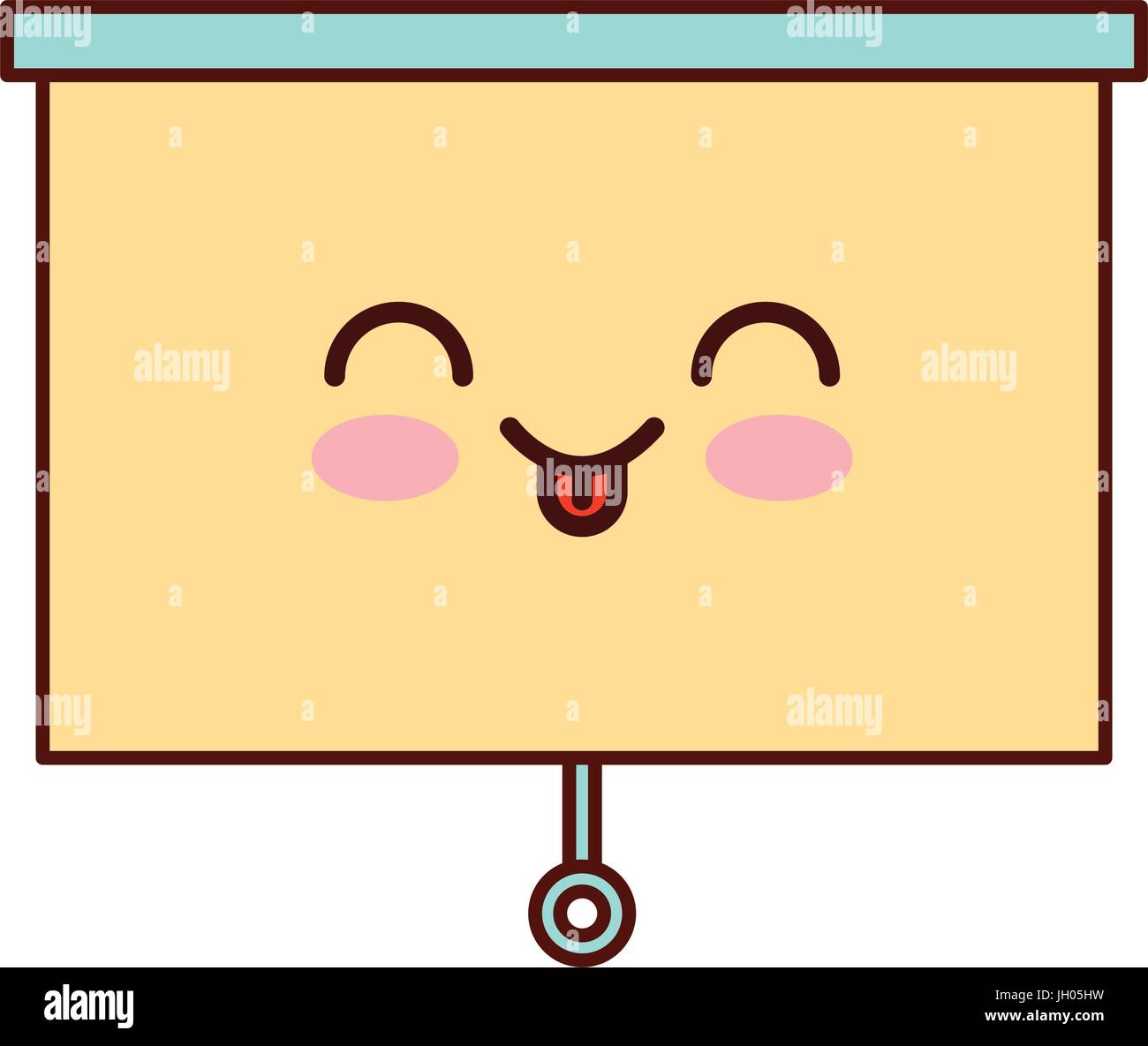 Window blind kawaii character Stock Vector Image & Art - Alamy