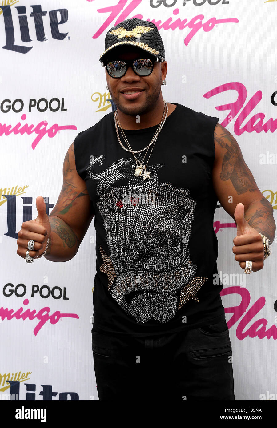 Flo Rida performs live at Flamingo Go Pool Featuring: Flo Rida Where ...