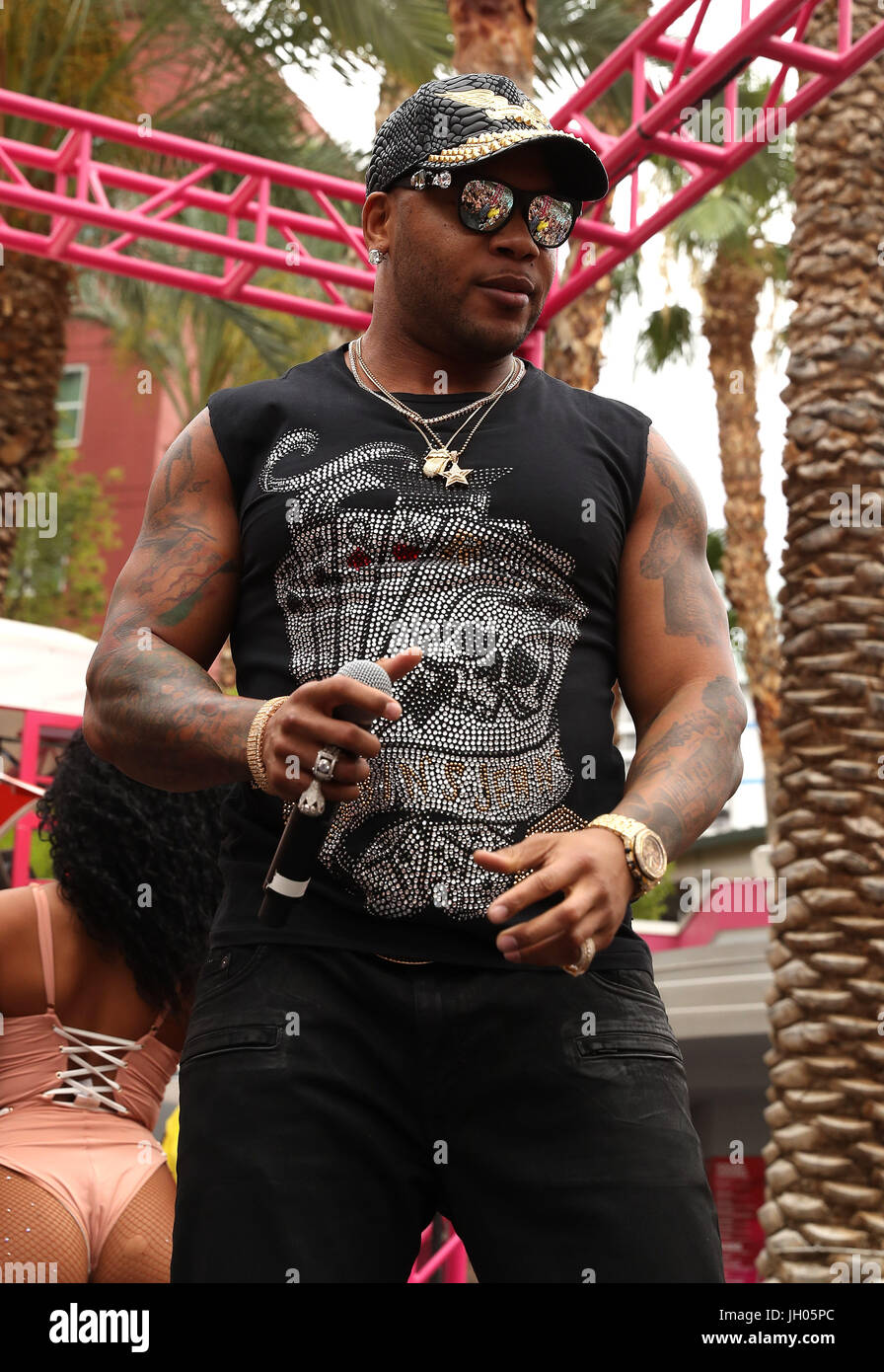Flo Rida performs live at Flamingo Go Pool Featuring: Flo Rida Where ...