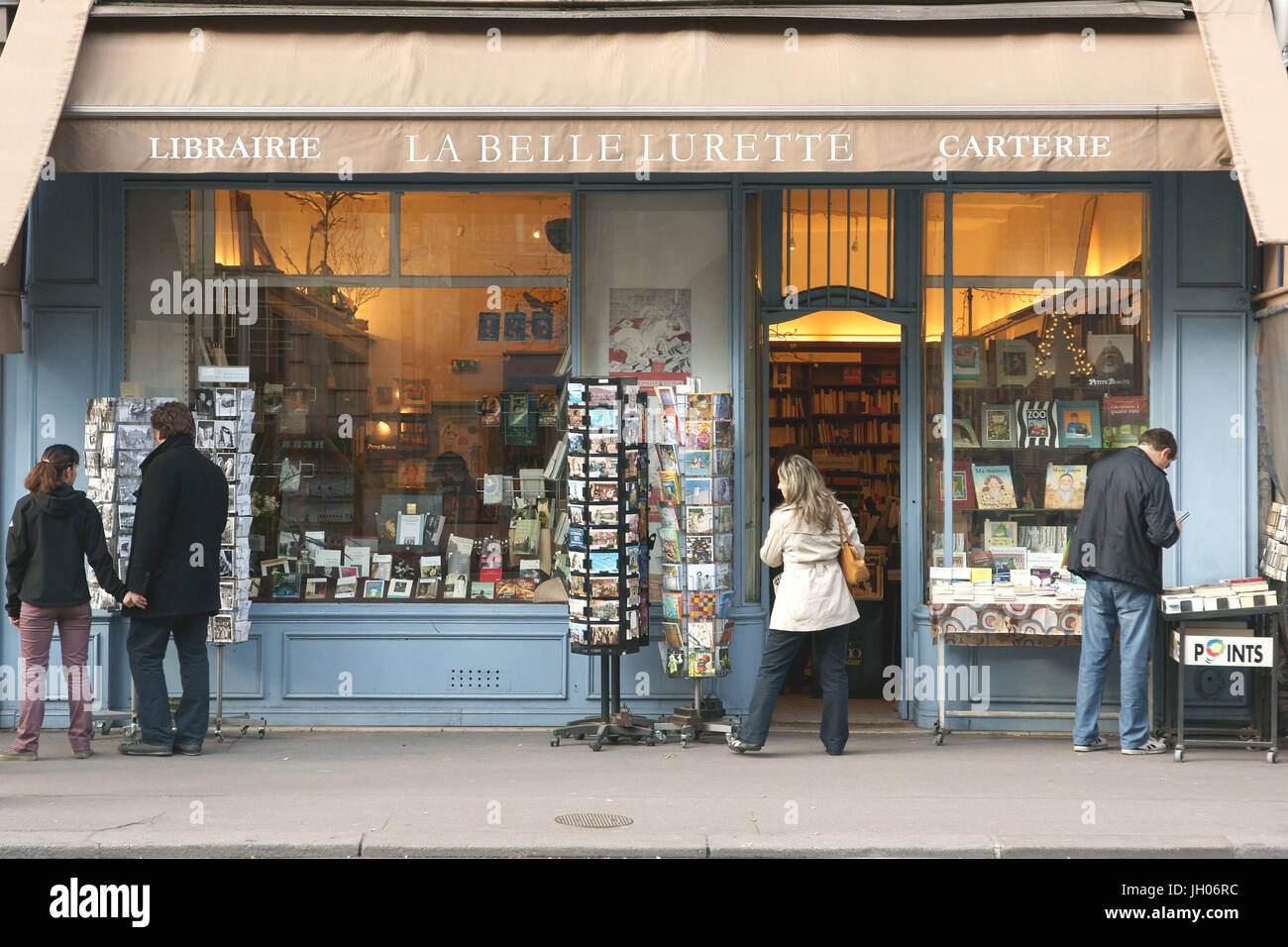 Bookstore, Rue Saint-Antoine, 4ème arrondissement, (75004), Paris ...