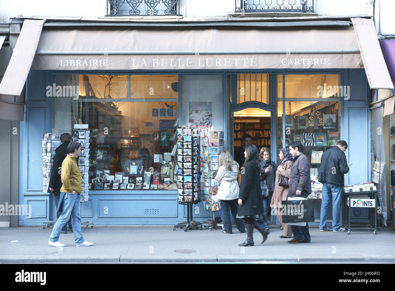 Bookstore, Rue Saint-Antoine, 4ème arrondissement, (75004), Paris ...