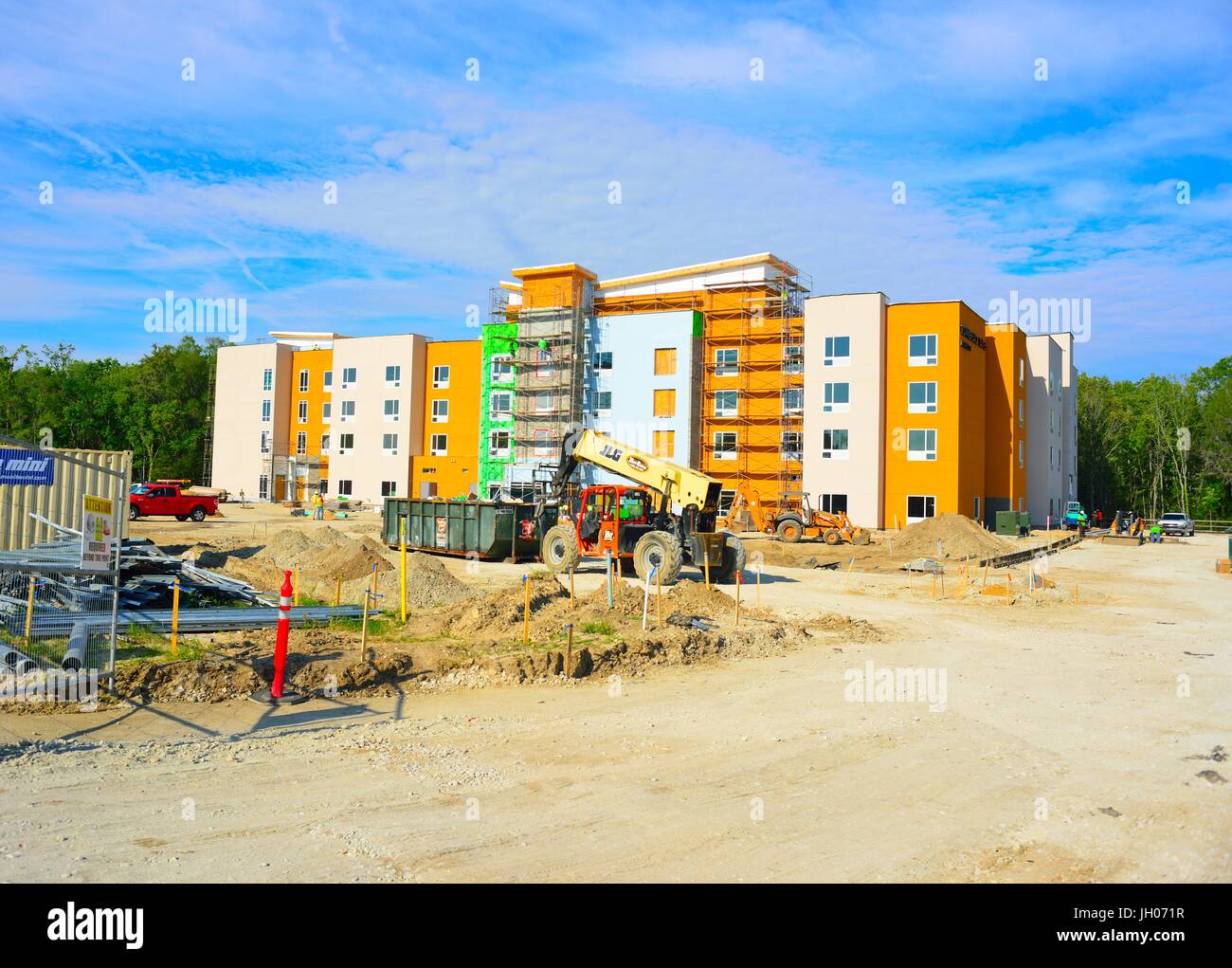 Construction Site, Work in Process Stock Photo - Alamy