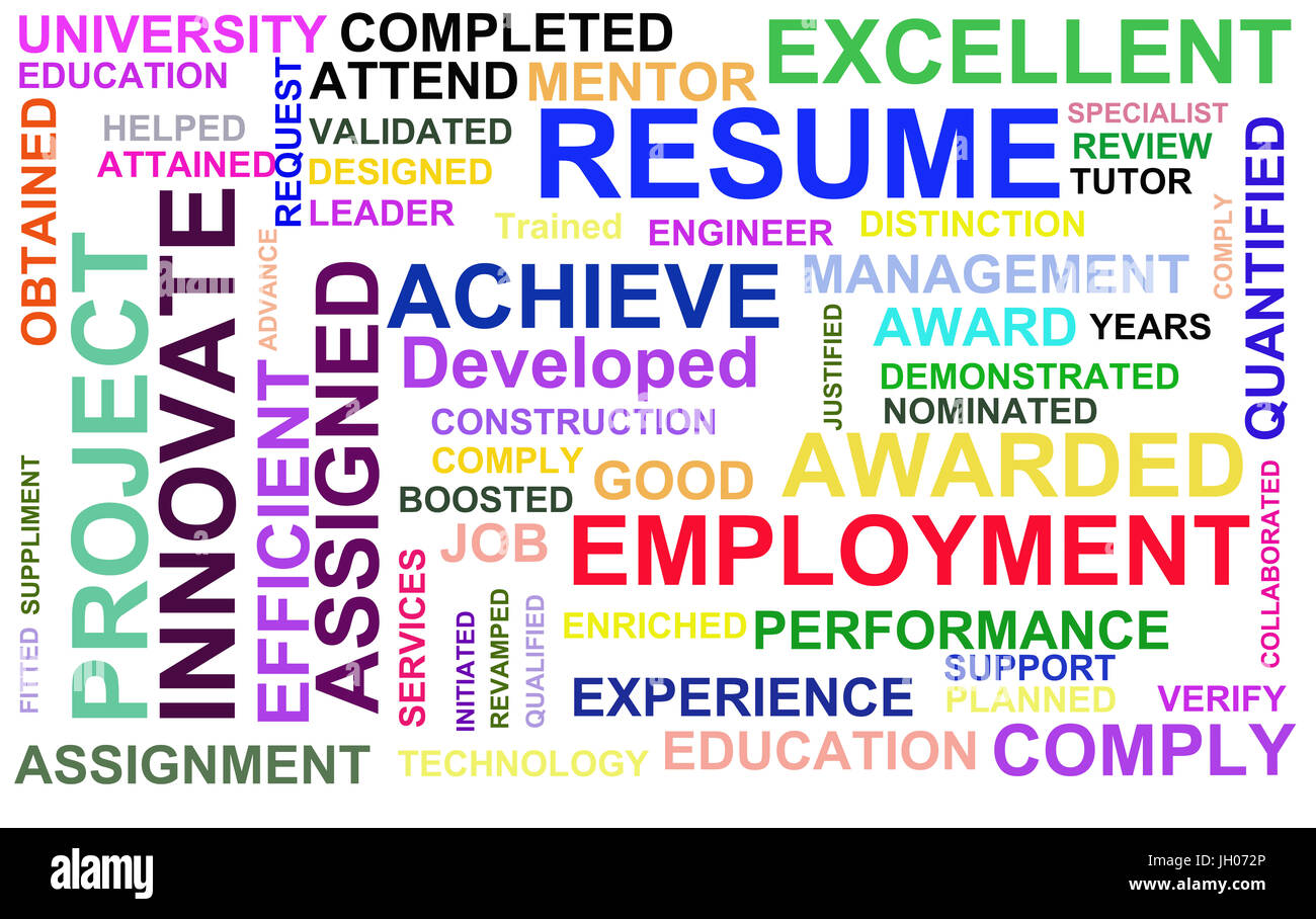 Resume of construction hi-res stock photography and images - Alamy