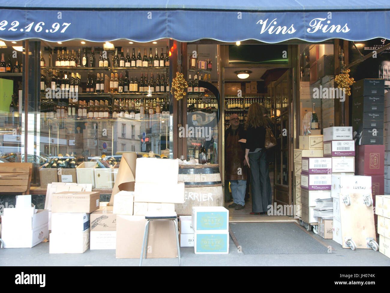 Facade of Trade, (75), Paris, France Stock Photo - Alamy