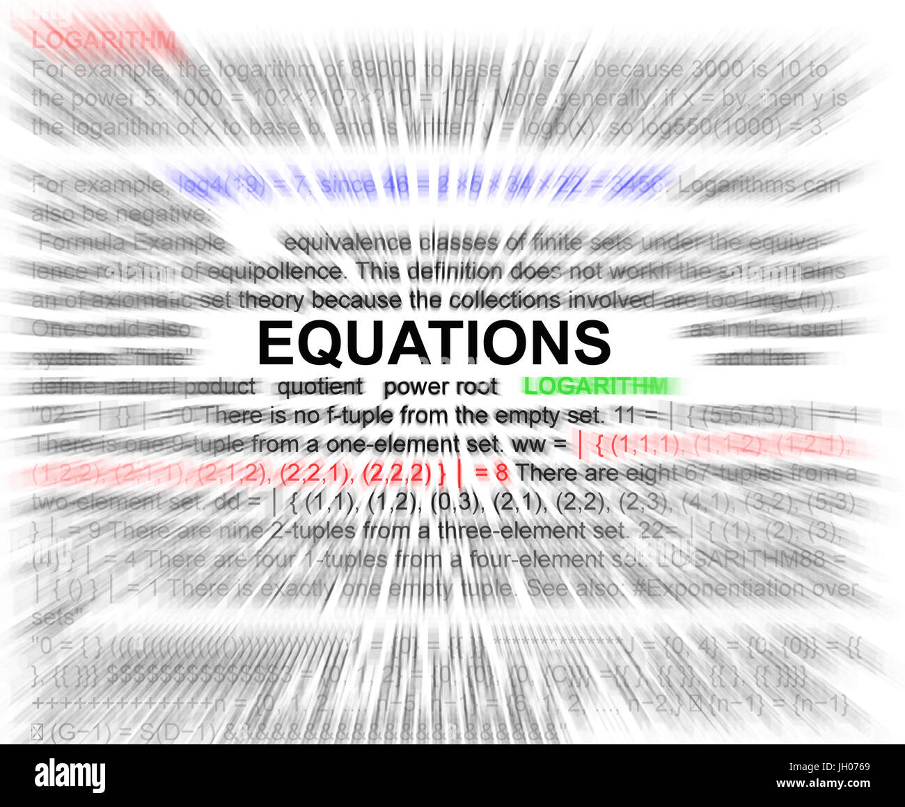 Complicated equation hi-res stock photography and images - Alamy