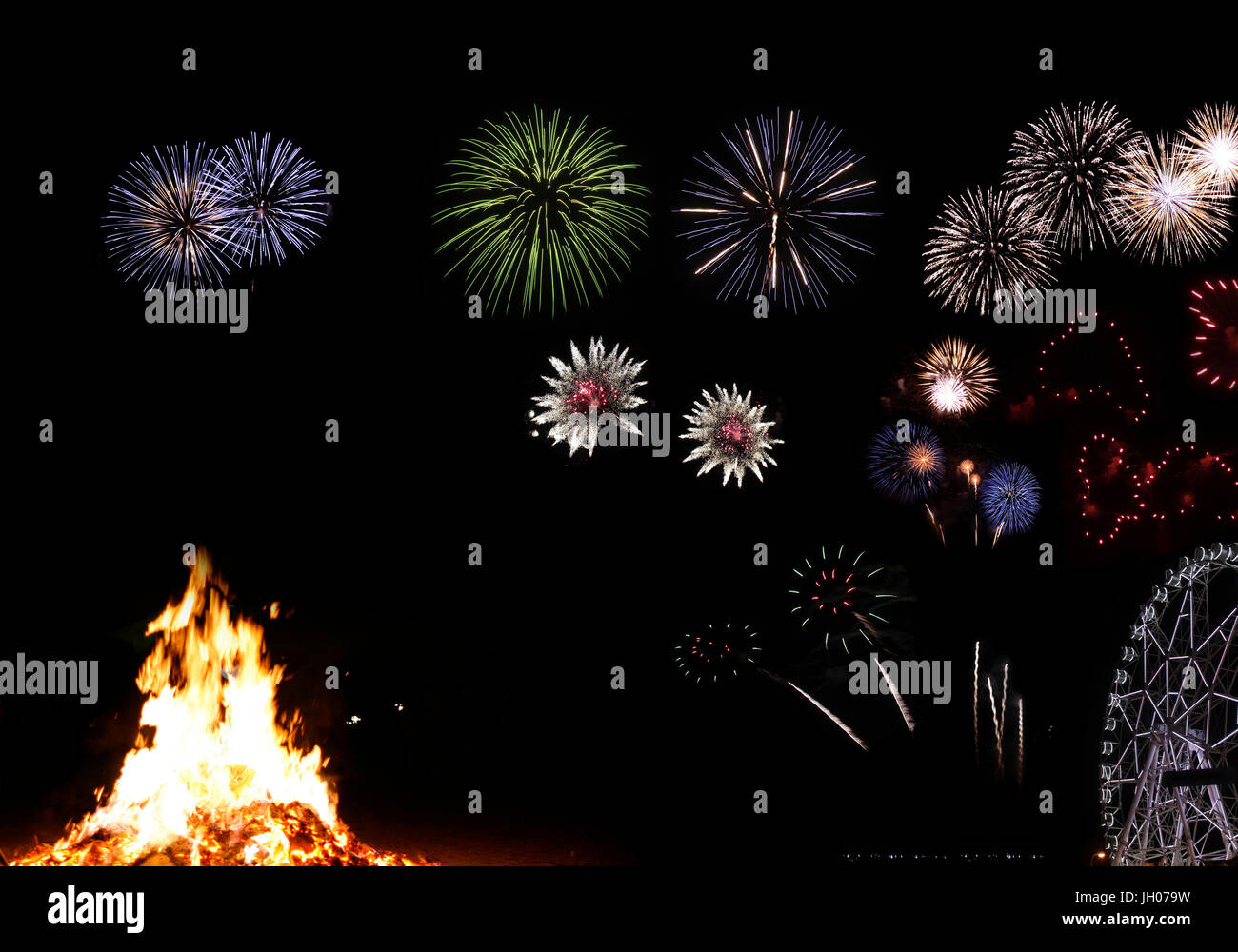 Festival of colors bonfire hi-res stock photography and images - Alamy