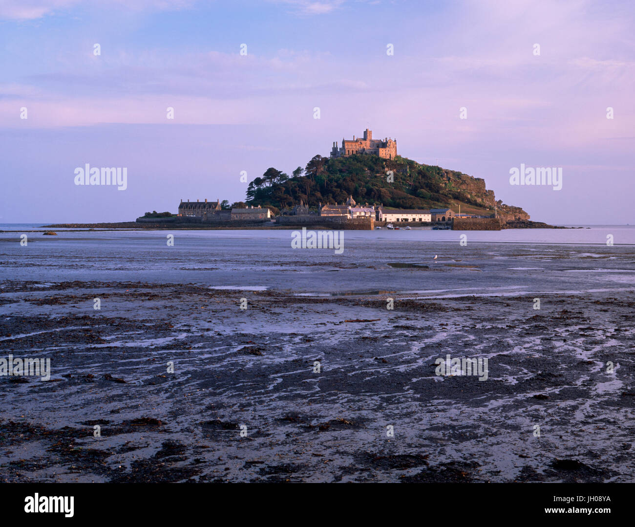 St Michael's Mount, Marazion, Penzance, Cornwall, looking south east ...