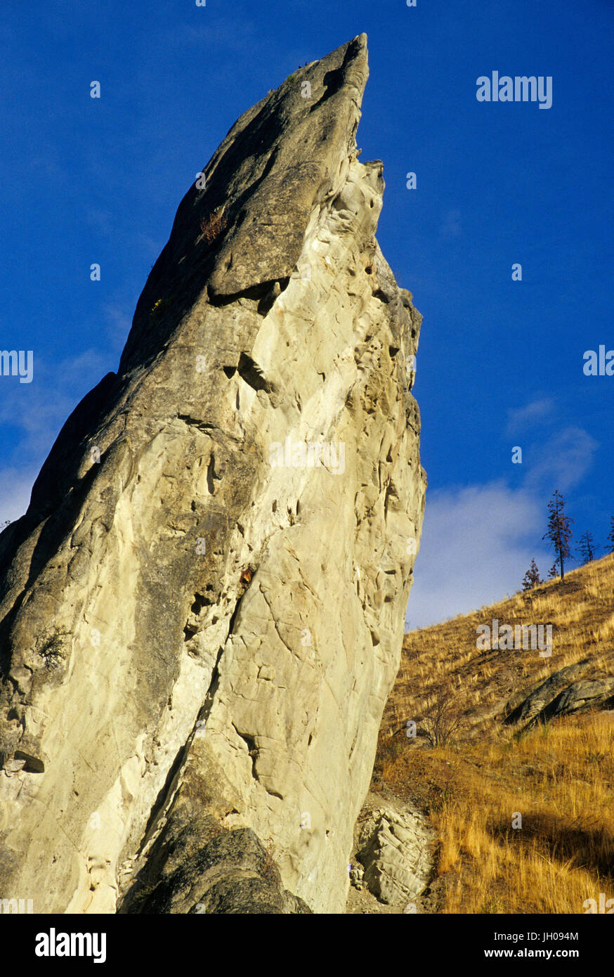 Grand Central Tower, Peshastin Pinnacles State Park, Washington Stock ...