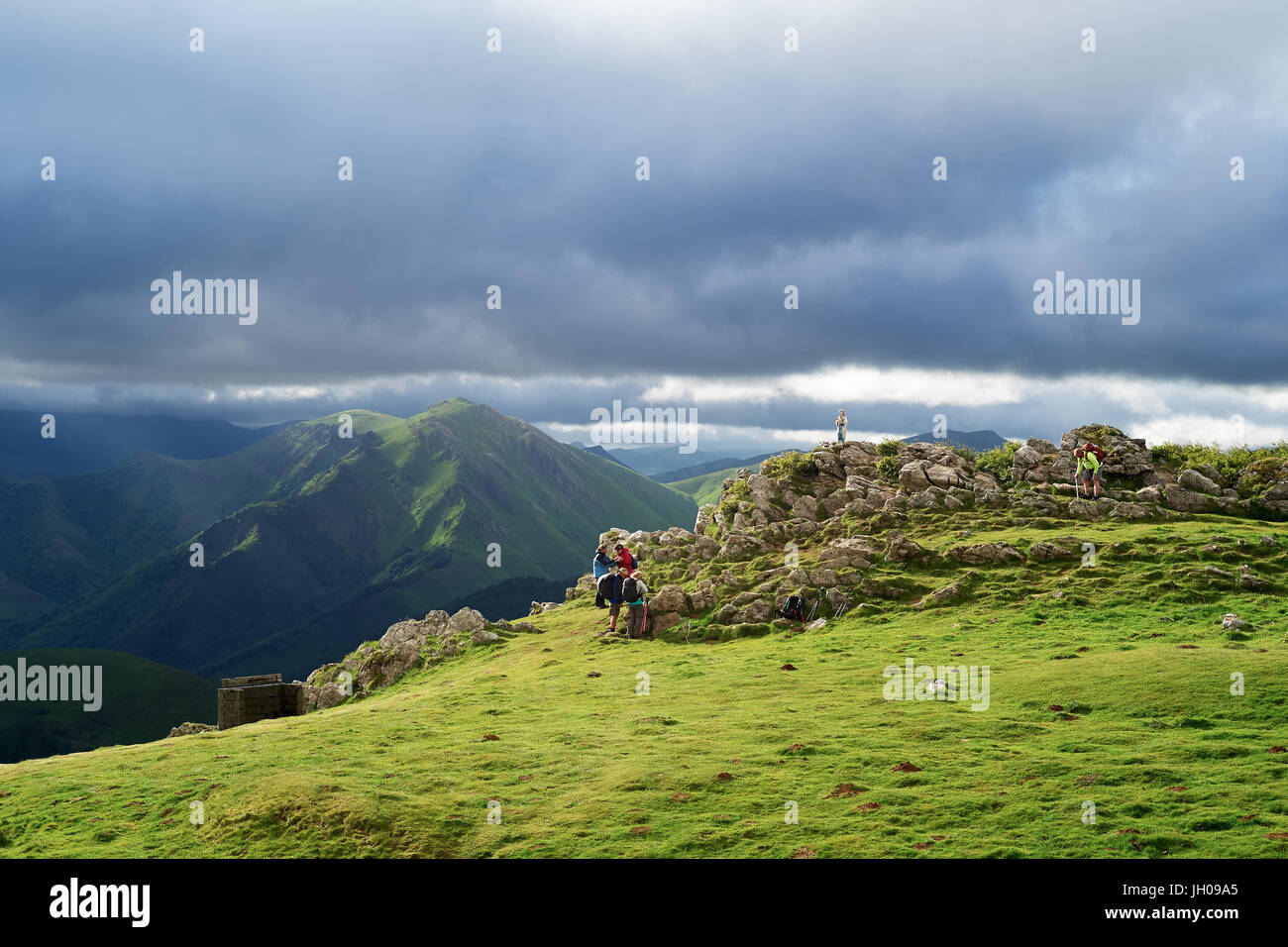 Orisson france camino hi-res stock photography and images - Alamy