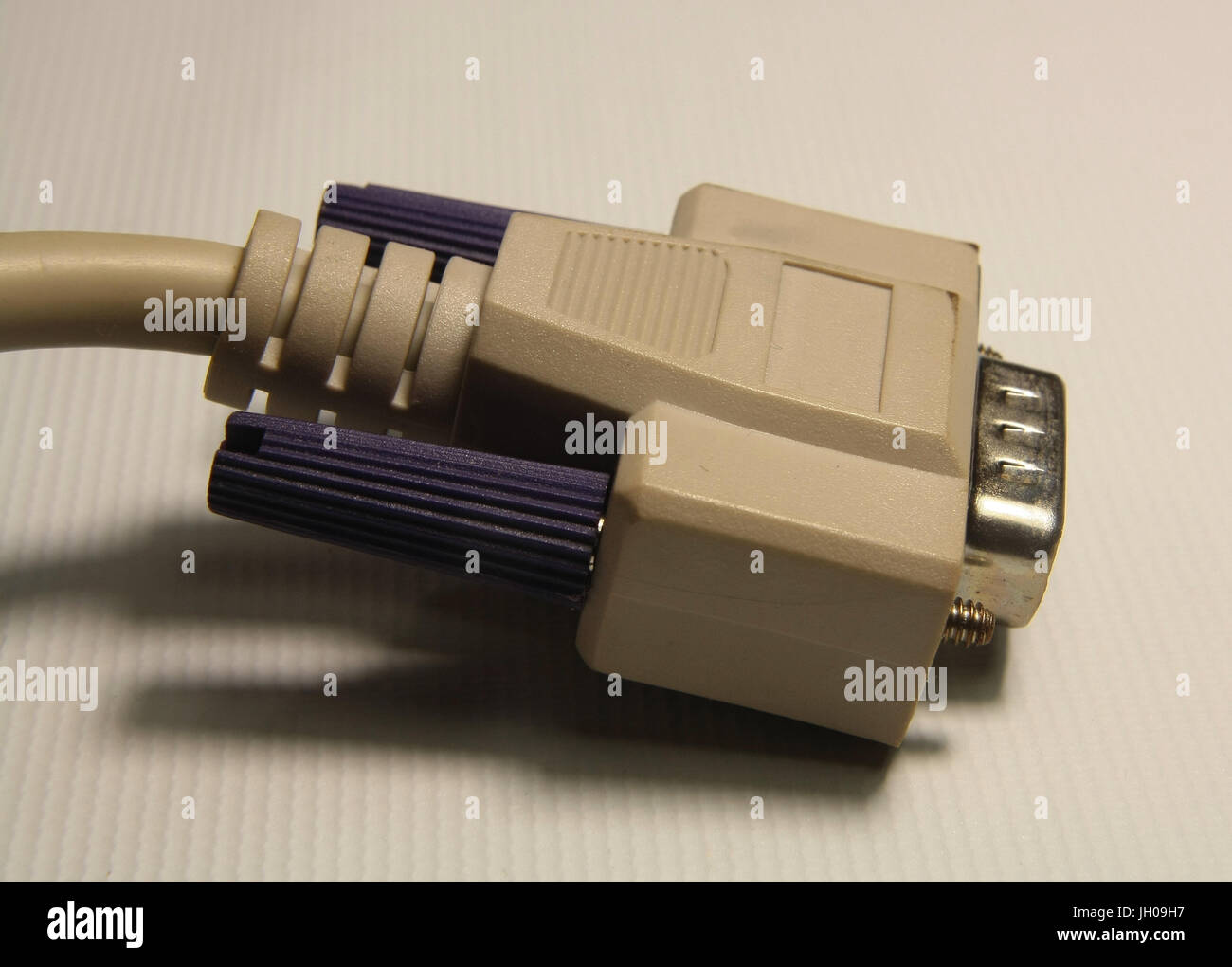 Monitor connector 2 Stock Photo - Alamy