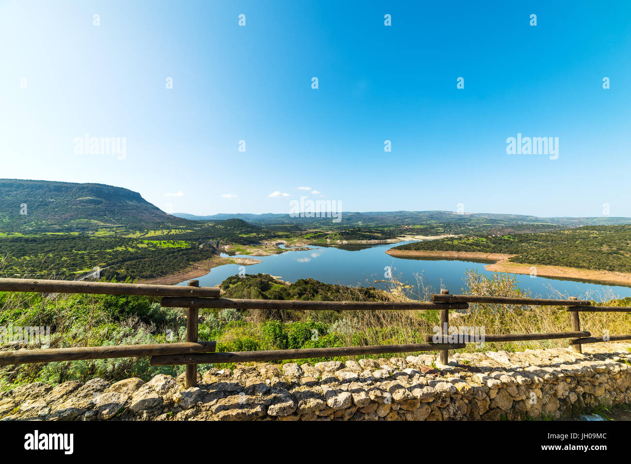 reflections in Temo lake water Stock Photo - Alamy