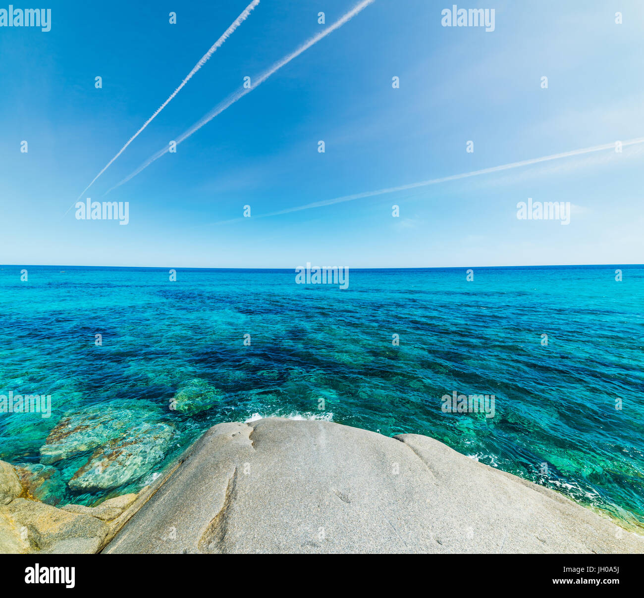 Sant'Elmo rocky coastline Stock Photo - Alamy
