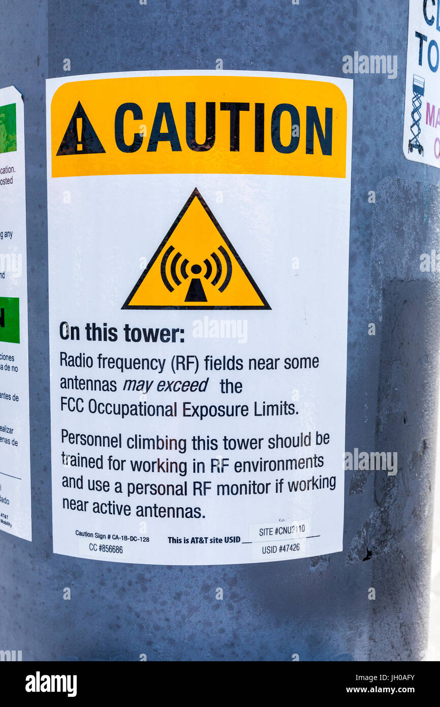 Warning stickers hi-res stock photography and images - Alamy