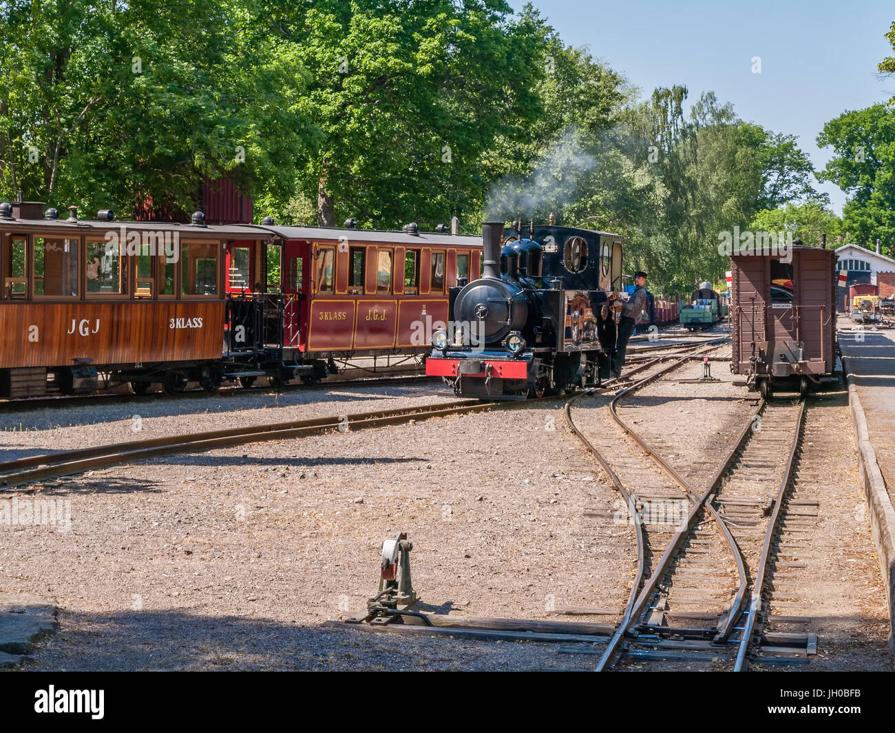 Railway switching yard hi-res stock photography and images - Alamy