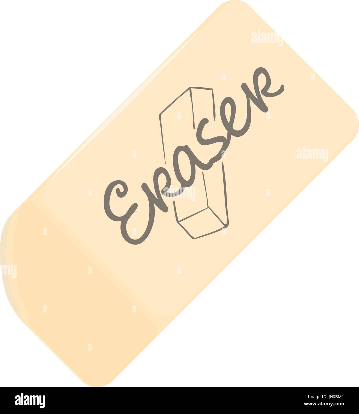 Eraser icon, cartoon style Stock Vector Image & Art - Alamy