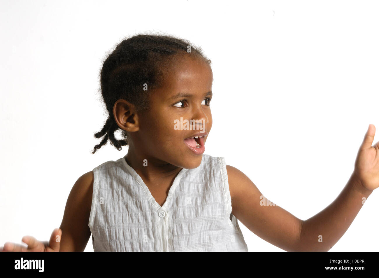 portrait of litte girl Stock Photo - Alamy