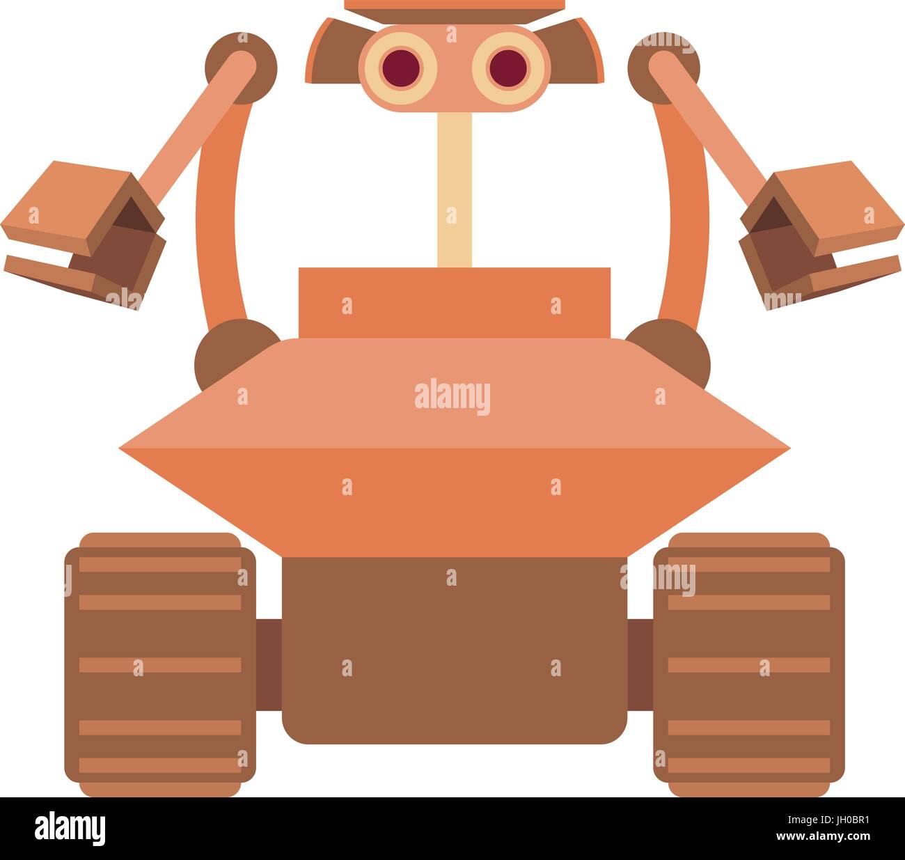 Robot collector icon, cartoon style Stock Vector Image & Art - Alamy