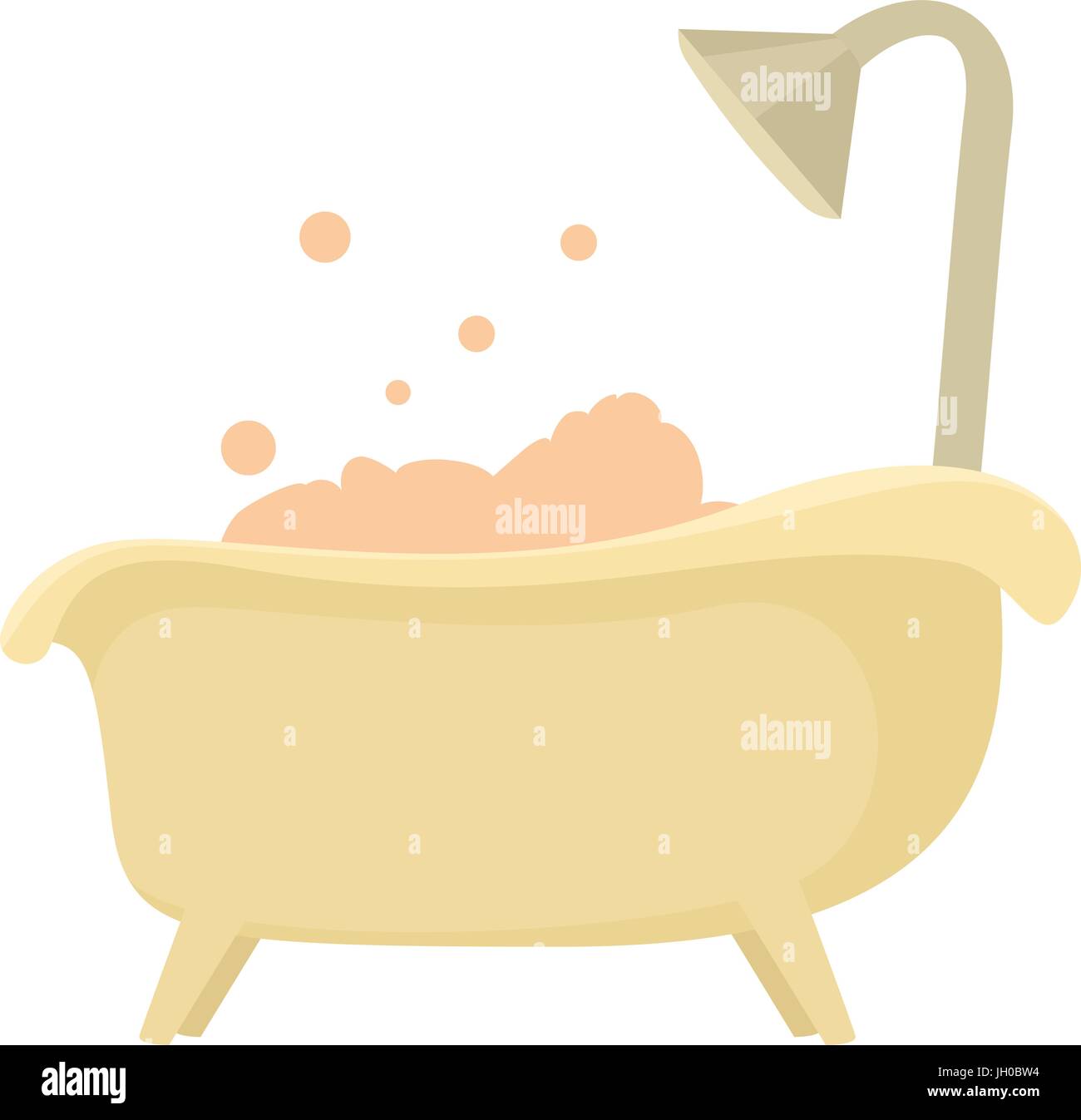 Bath icon, cartoon style Stock Vector Image & Art - Alamy
