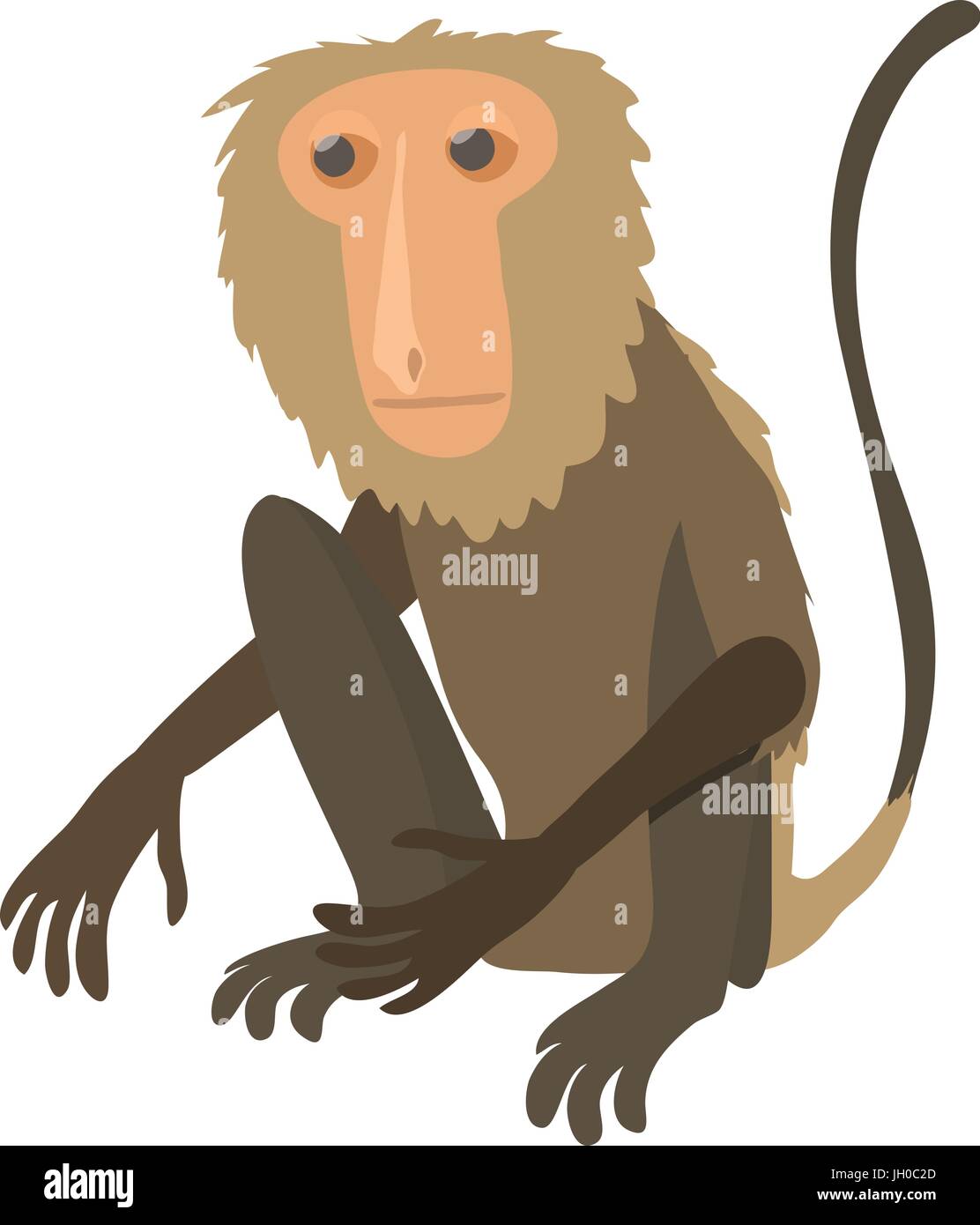 Sad cartoon monkey face hi-res stock photography and images - Alamy