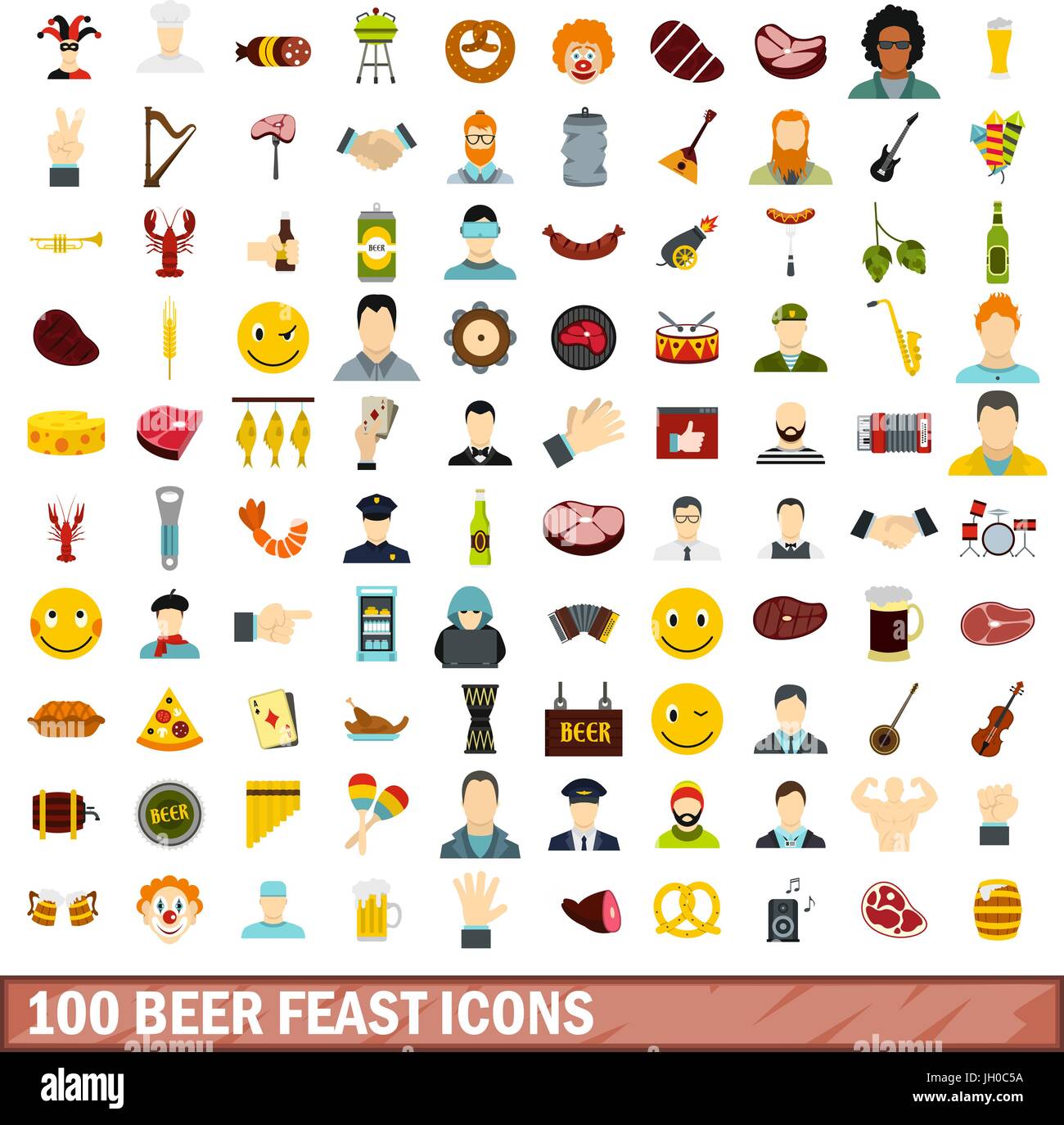Lobster feast illustration Stock Vector Images - Alamy
