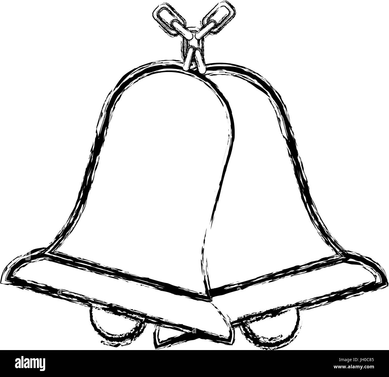 Bells hang Stock Vector Images - Alamy