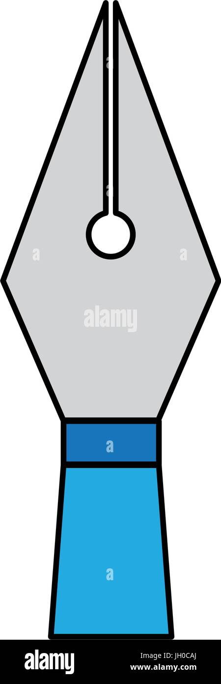 writing pen head ink classic icon Stock Vector Image & Art - Alamy