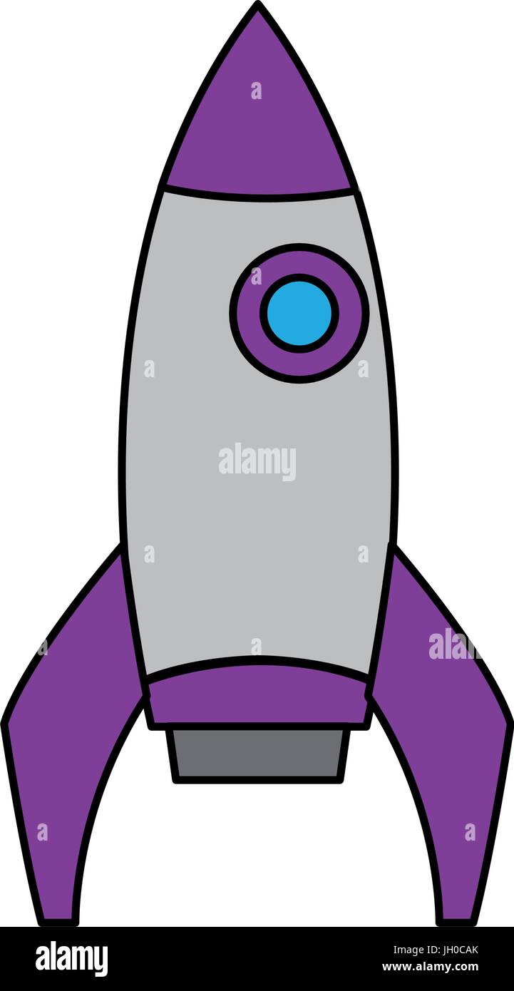 school rocket startup successful education icon Stock Vector Image ...