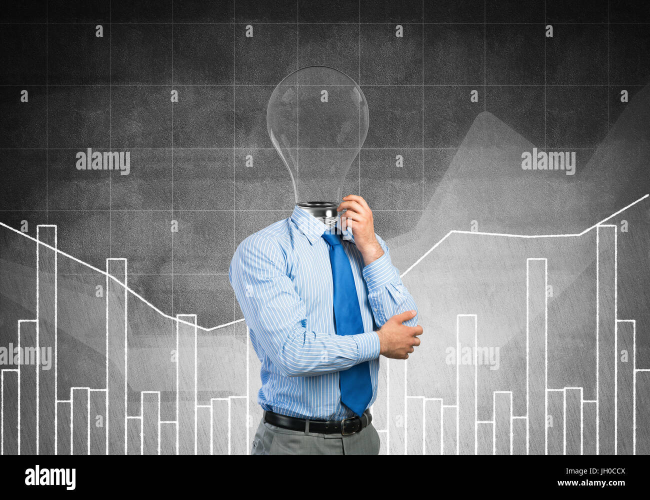 Man thinking over his idea Stock Photo - Alamy