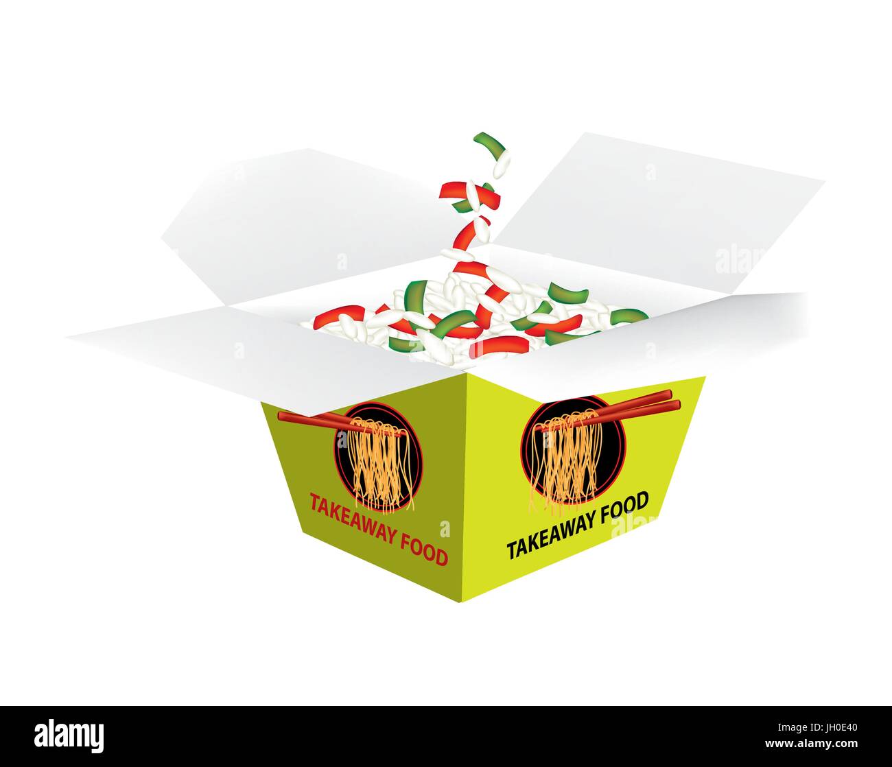 Food box design Stock Vector Images - Alamy