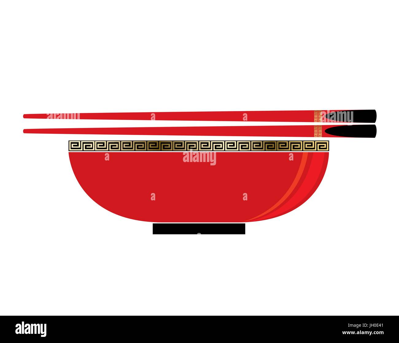 Chinese Bowl Vector