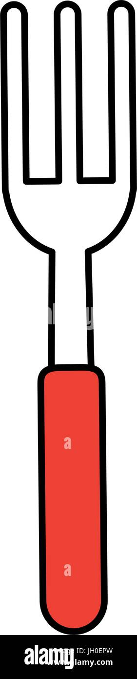 fork vector illustration Stock Vector Image & Art - Alamy